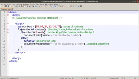 JavaScript Loop Control Top Statements With Real Life Examples DataFlair