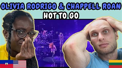 Reaction To Olivia Rodrigo And Chappell Roan Hot To Go Live In Los