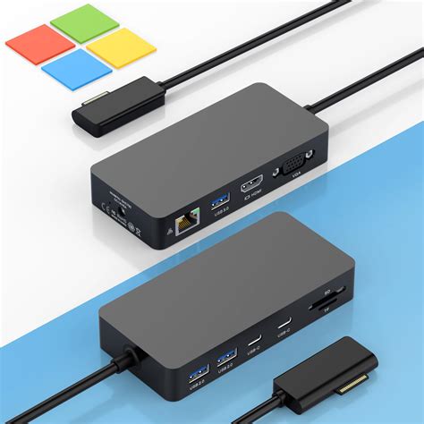 New Microsoft Surface Dock Triple Display Dual 4k 60hz Hdmi