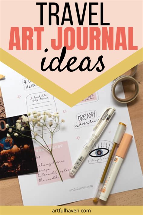 If You Love Travelling These Art Journal Ideas Will Inspire You To