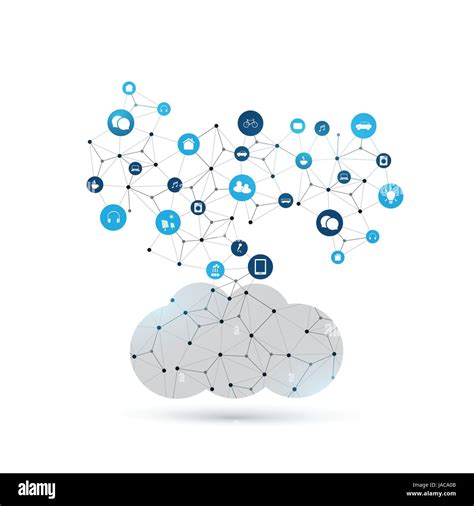 Cloud Computing Iot Iiot Networking Future Technology Concept