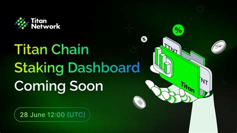 Titan Network On Linkedin 🟢 Titan Chain Staking Dashboard Coming Soon Stay Tuned And Dont Miss…