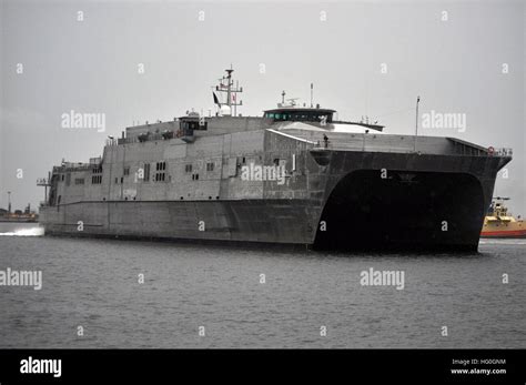 The Military Sealift Command Joint High Speed Vessel Usns Spearhead
