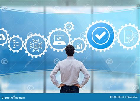 Automation For Business Process Workflow And Productivity Improvement Robotic Process