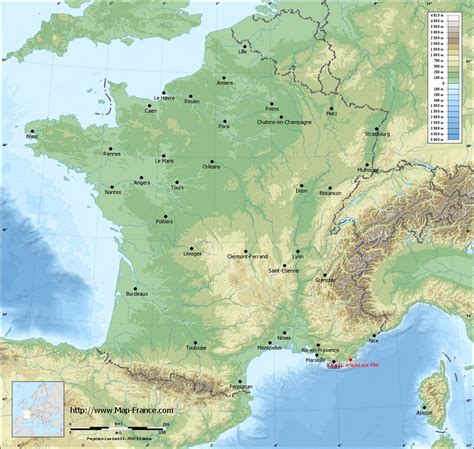 Road Map Rayol Canadel Sur Mer Maps Of Rayol Canadel Sur Mer 83820