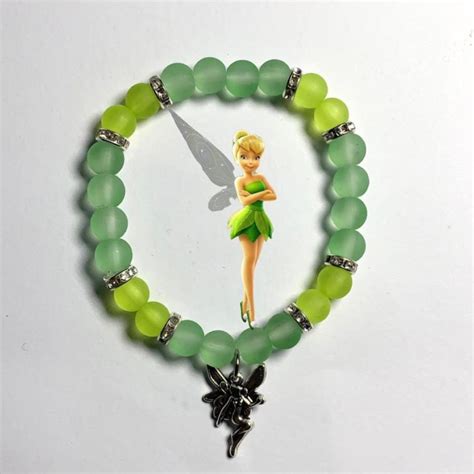 Tinkerbell And Friends Matching Bracelets Beads By Nia