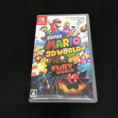 【やや傷や汚れあり】nintendo Switch ニンテンドースイッチ ソフト スーパーマリオ 3dワールド＋フューリーワールド ユーズド②