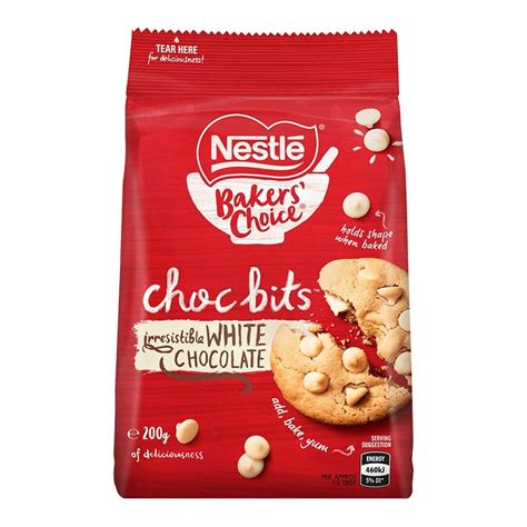 Buy White Choc Bits 200gm Online Australia Mfd Food