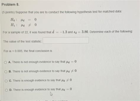 solved problem 8 5 points suppose that you are to conduct