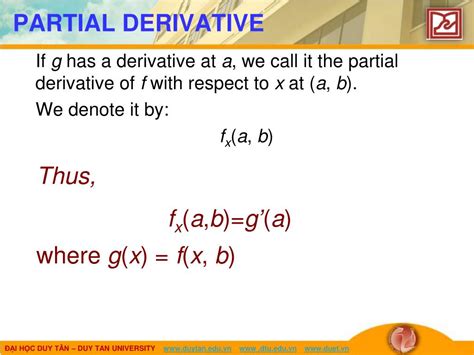 Ppt Partial Derivatives Powerpoint Presentation Free Download Id
