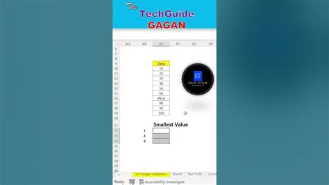 Aggregate With Small Formula In Excel Ignore Error Small Formula Youtube