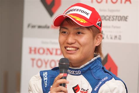 公式予選記者会見 予選2位の大嶋和也（ルマン） 2012年formula Nippon第4戦 富士スピードウェイ Photo