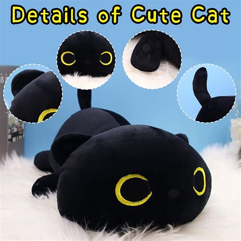 Yamepuia Cute Cat Plush Pillow Toys 20cm Kawaii Cat Stuffed Animals