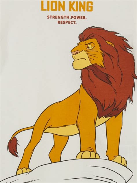 Korte Pyjama De Leeuwenkoning 2 Delig Wit Kiabi 1300€