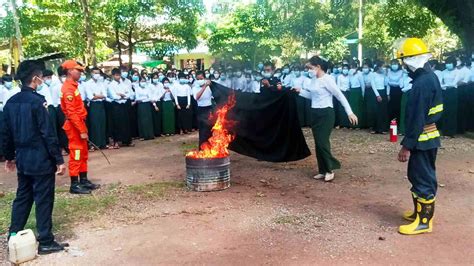 မုဒုံမြို့၌ မီးဘေးအန္တရာယ်ကြိုတင်ကာကွယ်ရေး အသိပညာပေး ဟောပြောခြင်းနှင့
