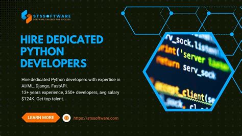 Hire Dedicated Python Developers Sts Software