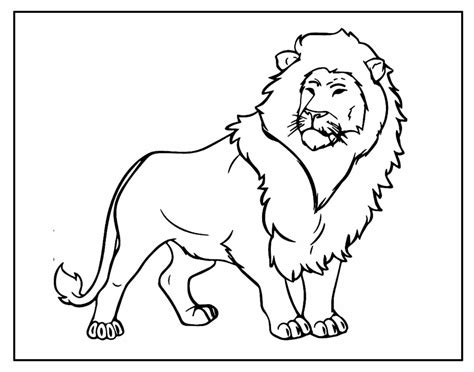 50 Desenhos para colorir de Leão Dicas Práticas