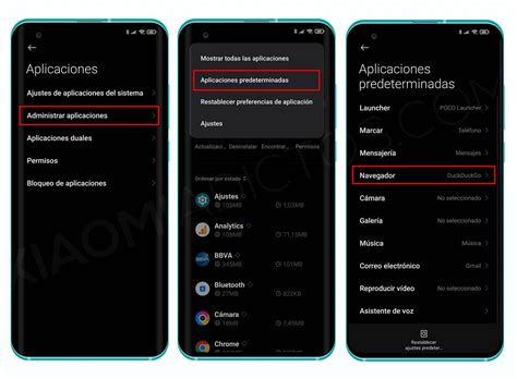 Cómo Cambiar El Navegador Predeterminado En Xiaomi