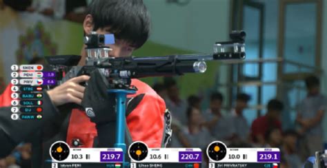 祝贺“干饭哥”！盛李豪射击世界杯总决赛摘金腾讯新闻