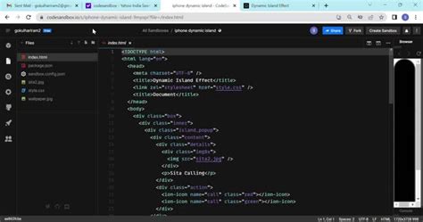 Video Gokul Hari On Linkedin Html Css Javascript Iphone Project
