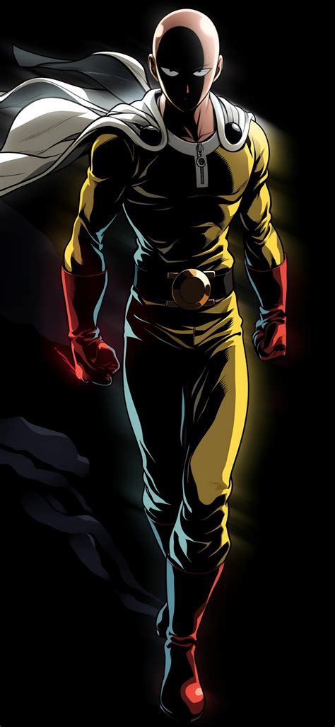 Saitama Wallpaper 4k Dark Aesthetic One Punch Man 5k