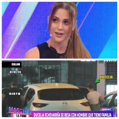 Nuevo ampay Ducelia Echevarría es captada besando a misterioso galán La Razón