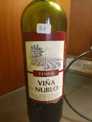 Bodegas Viñas Viña Nublo Tinto Vivino United States