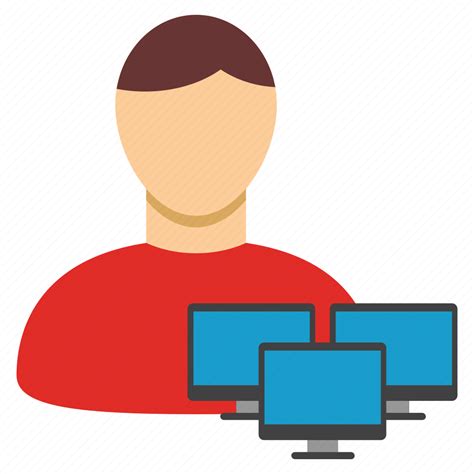 Administrator Computer Admin Hacker Moderator Network Communication Icon Download On