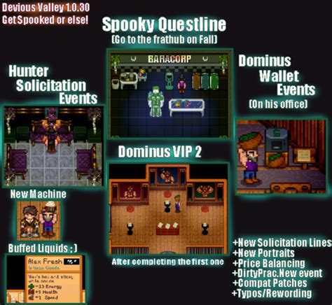 Sdv Devious Valley Updated For 156 Other Games Loverslab