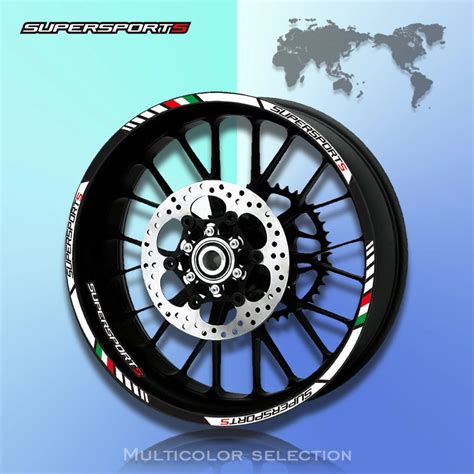 Calcoman As De Borde Exterior Para DUCATI Super Sport Supersport S 939