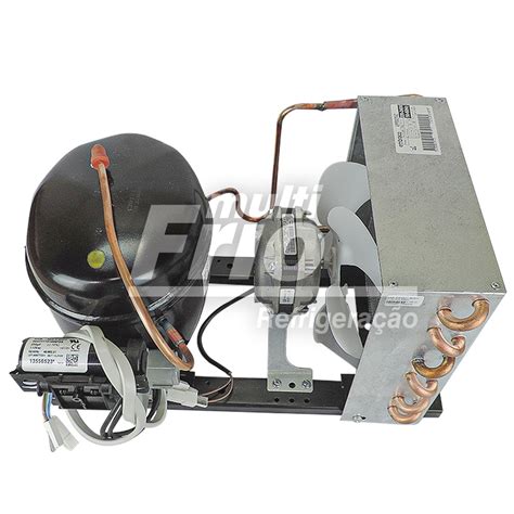 Unidade Condensadora 1 4 Hp Embraco Ufus70hak R134a 220v Multifrio