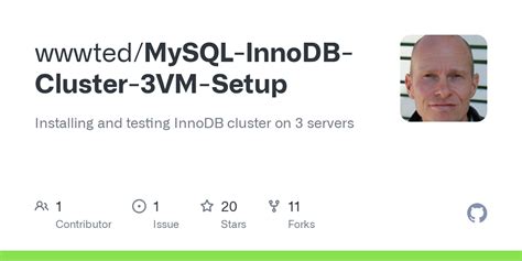 Github Tedmysql Innodb Cluster 3vm Setup Installing And Testing Innodb Cluster On 3 Servers
