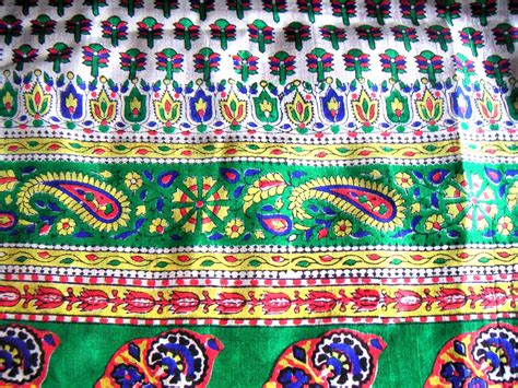 Vintage Silk Sari Fabric Sewing Projects Art And