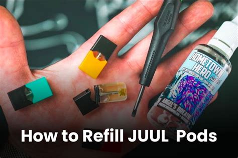 How To Refill Juul Pods 6 Steps To Do It Right Way