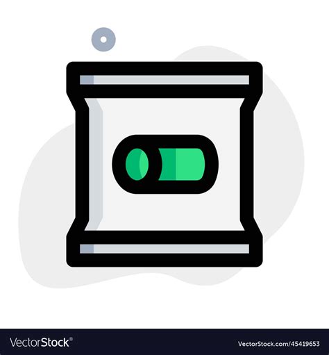 Throwaway Package Of Raw Macaroni Pasta Royalty Free Vector