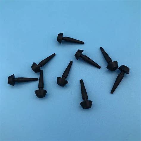 블랙 고무 플러그 실리콘 씰링 버클 타입 플러그 홀 솔리드 홀 방진 캡 고온 내유성 직경 2mm 25mm