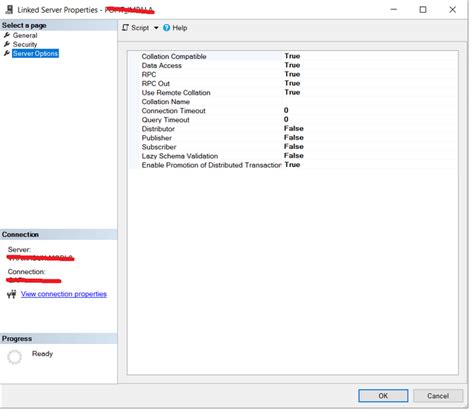 venkat s space in the internet how to create sql server linked server