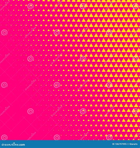 Pink Triangle Intensive Vector Background Royalty Free Stock