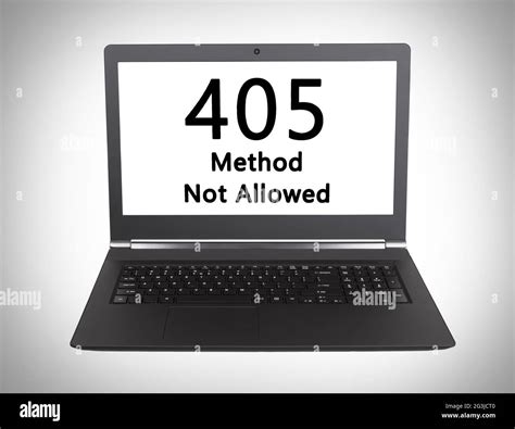 Status Code Method Not Allowed Stock Photo Alamy