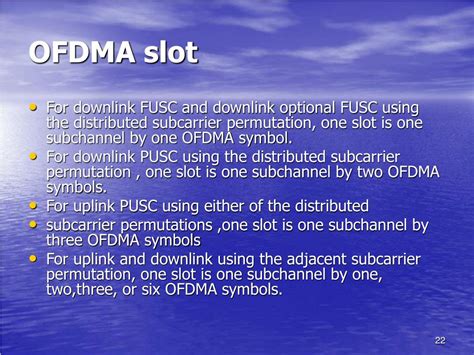 Ppt Scalable Ofdma Physical Layer In Ieee 802 16 Wirelessman Powerpoint Presentation Id 4757823