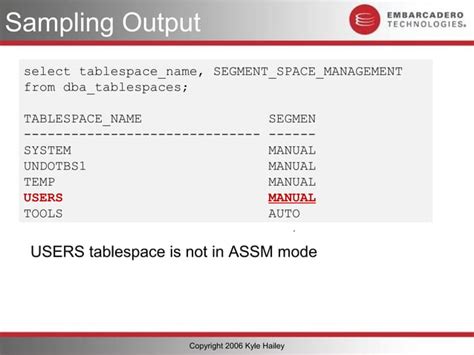 Oracle 10g Performance Chapter 00 Sampling Ppt