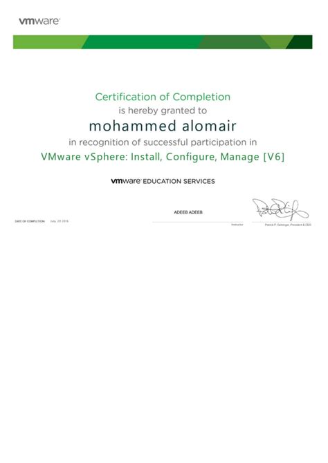 Vmware Vsphere Certification Pdf Computer Software And Applications Computing