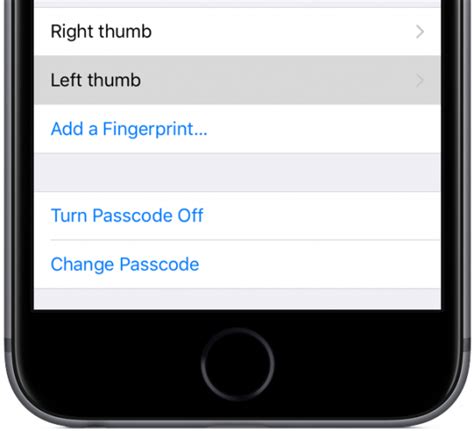 How To Highlight Matched Fingerprint In Touch Id List