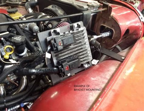 07 Ls Ecu Mounting Bracket P0491 Store Taboo Customs