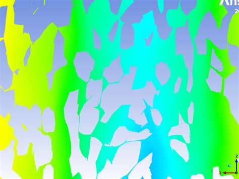 Cfd Post Why Does The Contour Plot Have Holes In It And How Do I Fix