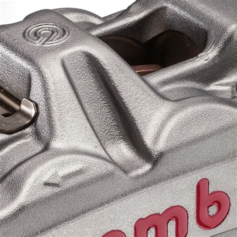 100 Mm Radial M4 Cast Monoblock Caliper Kit By Brembo