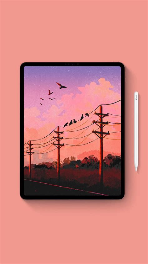 Sunset Landscape In One Point Perspective Artofit