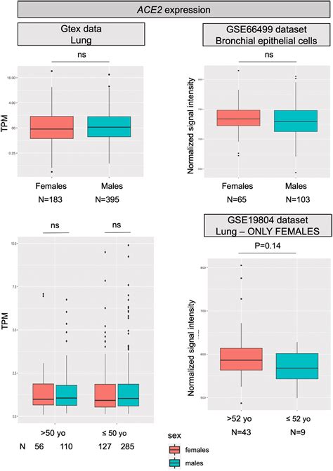 Ace And Tmprss Variants And Expression As Candidates To Sex And