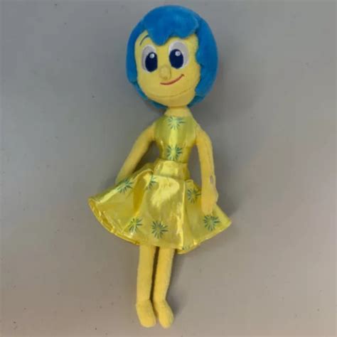 Disney Store Pixar Inside Out Joy 10” Stuffed Plush Doll Toy £846