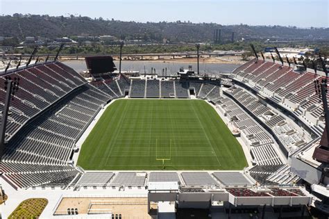 Aztecs Canopies Didnt Pencil Out For Snapdragon Stadium The San